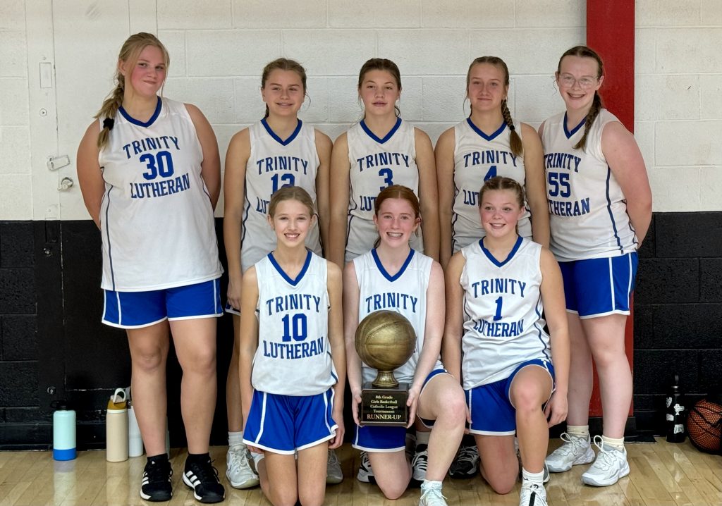 Trinity girls finish second - Trinity Lutheran Church School